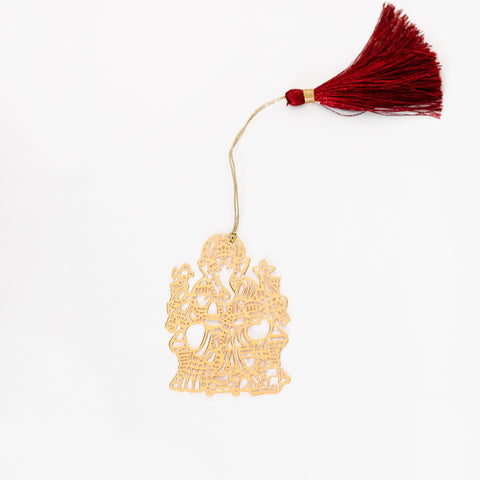 Brass Ganesha Design bookmark – DecorTwist