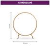Circular Backdrop Stand for Christmas, Wedding, Ring ceremony, Birthda ...