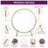 Circular Backdrop Stand for Christmas, Wedding, Ring ceremony, Birthda ...