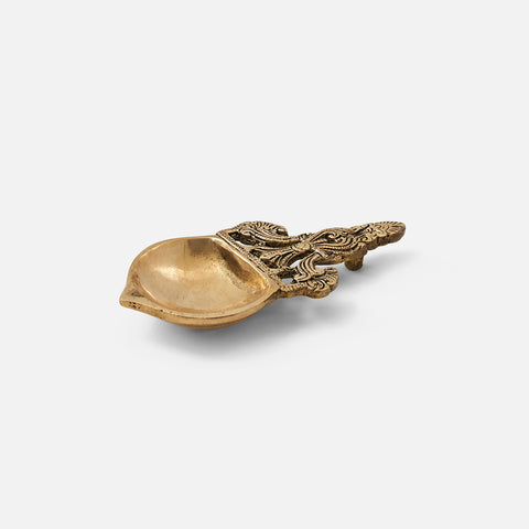 Indigenous Indian Brass Aarti Spoon – DecorTwist