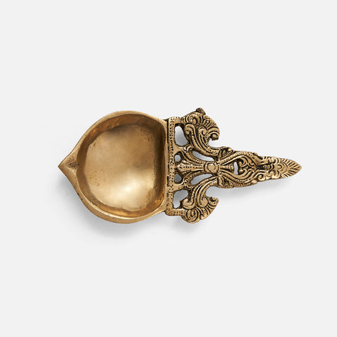 Indigenous Indian Brass Aarti Spoon – DecorTwist