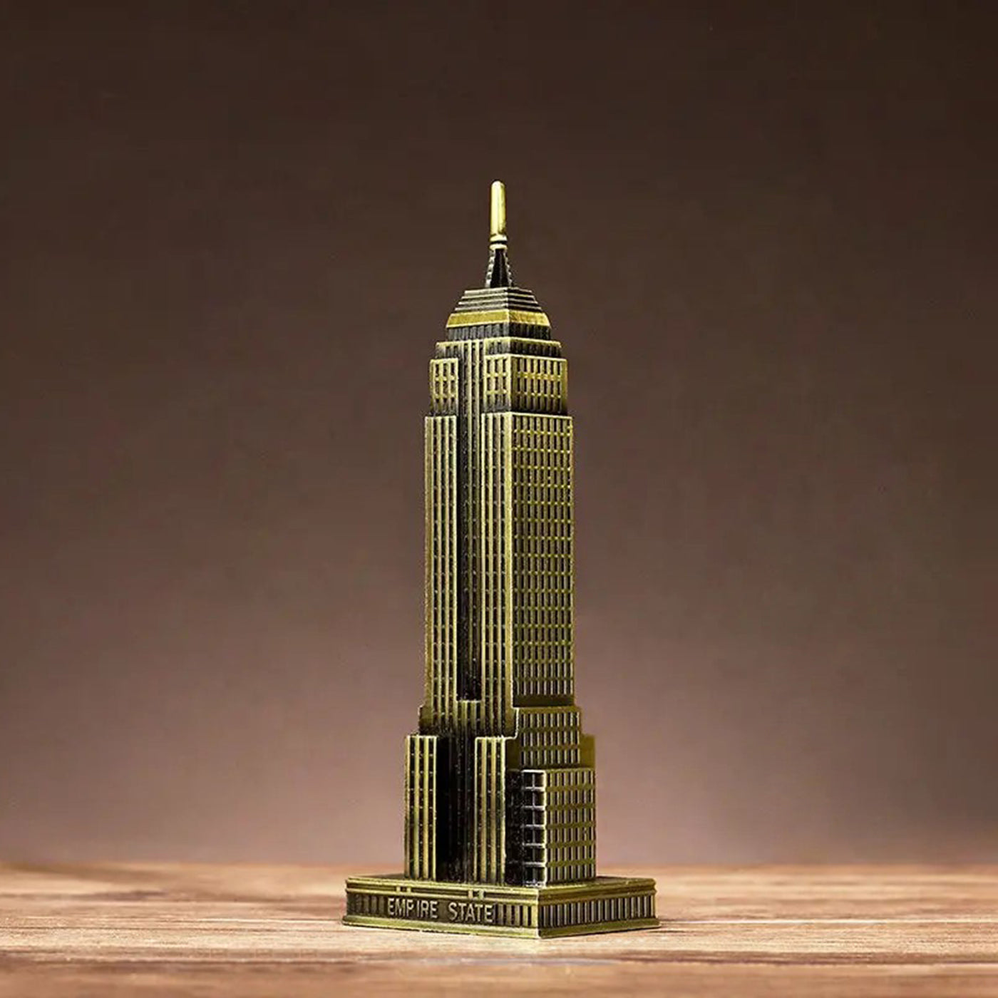 Metal New York City Empire State Building Statue Decorative Showpiece ...