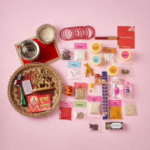 Navratri Puja Kit | Pack of 36 – DecorTwist