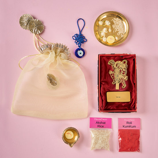 New Car (Vahana) Puja Samagri / Gift Kit - Hanuman Ji – DecorTwist